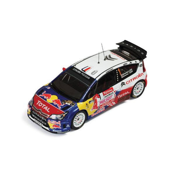■メーカー: ixo models■スケール: 1/43■商品名：Citroen C4 WRC #1 Winner Rally Du Var 2009■ドライバー: S.Loeb (Mr.)-S.Loeb (Ms.)■品番：RAM405■材...