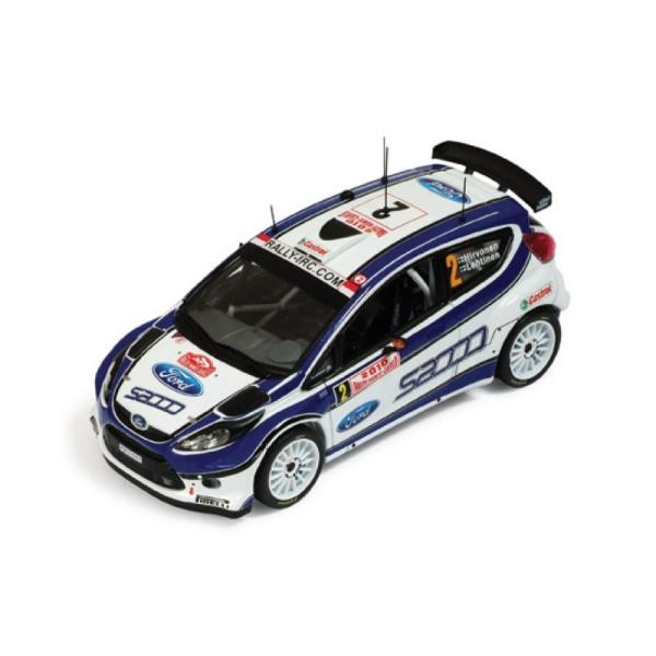 ■メーカー: ixo models■スケール: 1/43■商品名：Ford Fiesta S2000 #2 Winner Rally Monte Carlo 2010■ドライバー：M.Hirvonen / J.Lehtinen■品番：RAM...