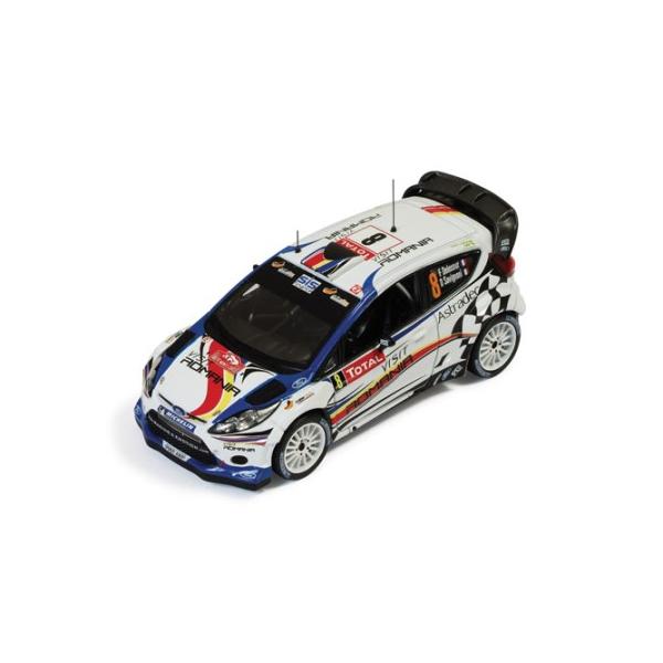 ■メーカー: ixo models■スケール: 1/43■品番：RAM491■商品名： Ford Fiesta RS WRC #8 F. Delecour-D. Savignoni Rally Monte Carlo 2012■材質：ダイキ...