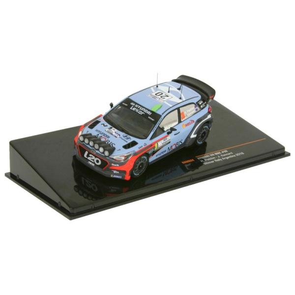 ■メーカー: ixo models■スケール: 1：43■商品名: Hyundai i20 WRC #20 Rallye Argentinien 2016  　　　　　Hayden Paddon / John Kennard ■品番: RA...