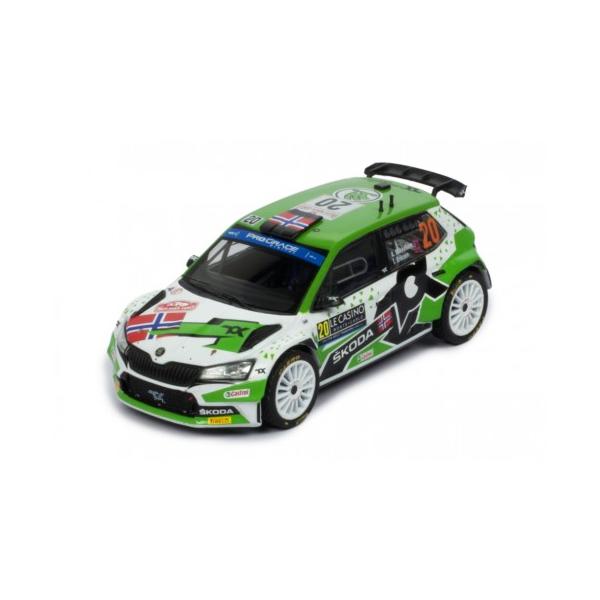 ■メーカー: ixo models■スケール: 1/43■商品名: Skoda Fabia Rally2 Evo No.20 WRC2 Rally Monte-Carlo 2022■ドライバー:   A.Mikkelsen / E.Tors...