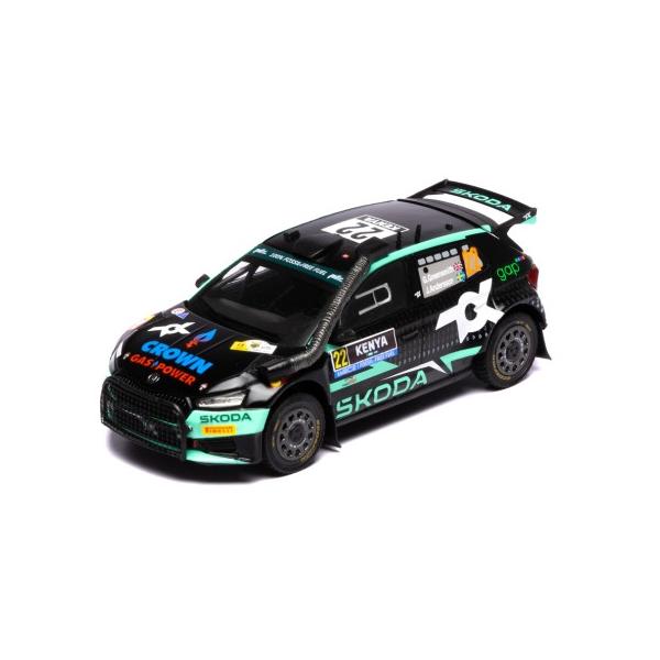 ■メーカー: ixo models■スケール: 1/43■品番：RAM940.22■商品名：SKODA FABIA Rally2 (2023) #22 G.Greensmiith - J.Andersson Winner WRC2 Safa...