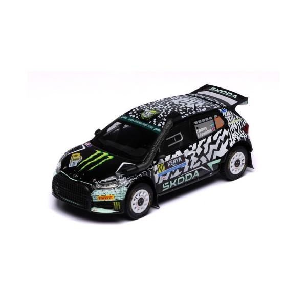 ■メーカー: ixo models■スケール: 1/43■品番：RAM941.22■商品名： SKODA FABIA Rally2 (2023) #20 O.Solberg - E.Edmondson Safari Rally Kenya ...