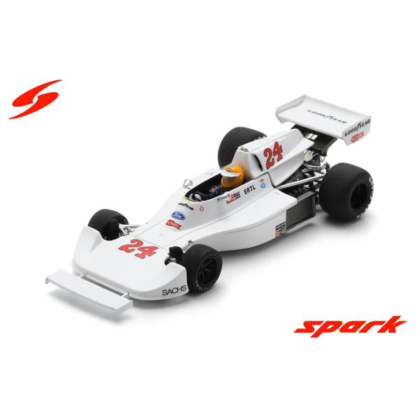 ■メーカー：Spark■スケール： 1:43■商品名：Hesketh 308D No.24 Belgium GP 1976 ■ドライバー：Harald Ertl■品番：S2762■材質：レジン※当店のSparkの製品は、全てフィルム付きです...