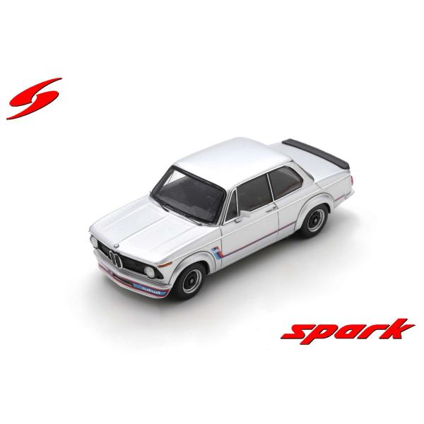 ■メーカー：Spark■スケール：1：43■商品名：BMW 2002 Turbo 1973■品番：S2815■材質：レジン※当店のSparkの製品は、全てフィルム付きです。　フィルムが柔らかいため、側面のフィルムが　よれている事がございます。