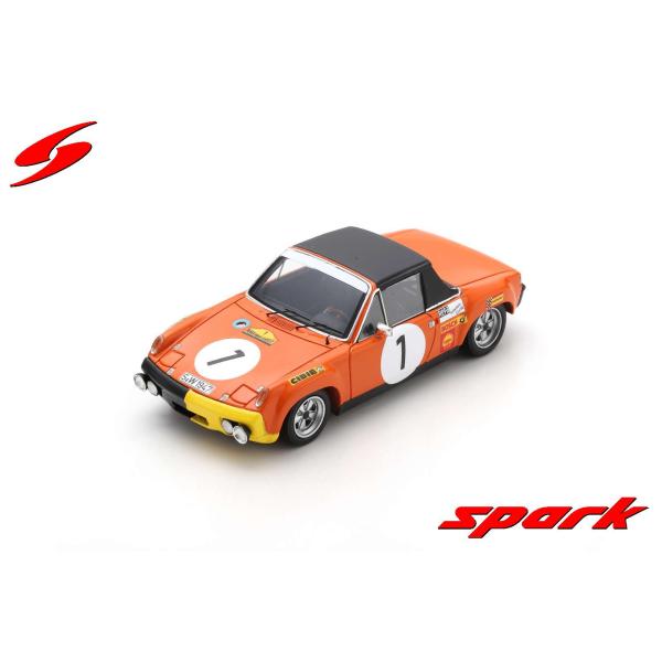■メーカー: スパーク■スケール: 1：43■商品名: Porsche 914/6 No.1 Winner Marathon de la Route 1970■ドライバー: G. Larrousse / H. Marko / C. Hald...