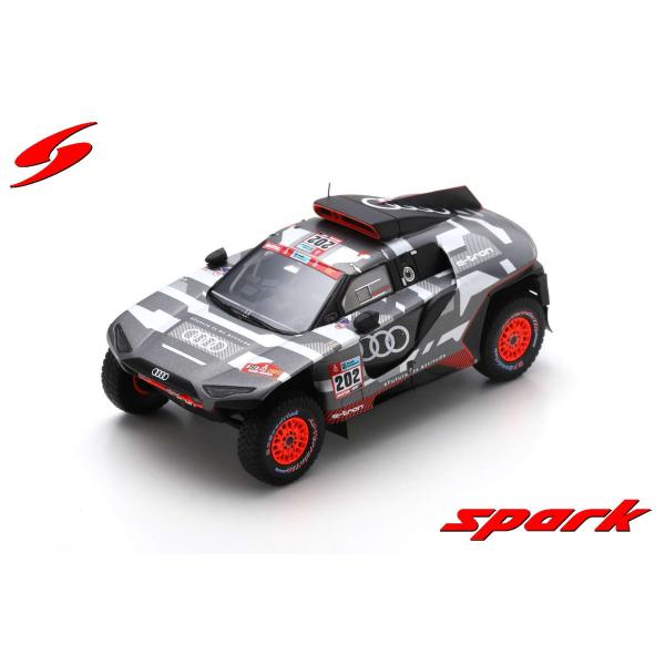 ■メーカー: Spark■スケール: 1:43■商品名: Audi RS Q e-tron No.202 Dakar 2022■ドライバー：C. Sainz / L. Cruz■品番: S3187■材質:レジン※当店のSparkの製品は、全...