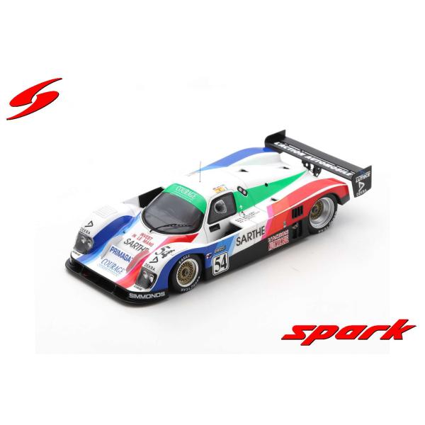■メーカー：Spark■スケール：1：43■商品名： Cougar C 28 LM No.54 Courage Competition 6th 24H Le Mans 1992■ドライバー：H. Pescarolo / B. Wollek ...