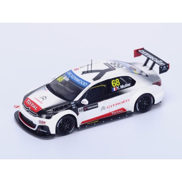 ■メーカー：Spark■スケール：1/43■商品名：Citroen C-Elysee WTCC No.68 Winner R2 Race of Marocco ■ドライバー：Yvan Muller■品番：S4525■材質：レジン*当店のSp...