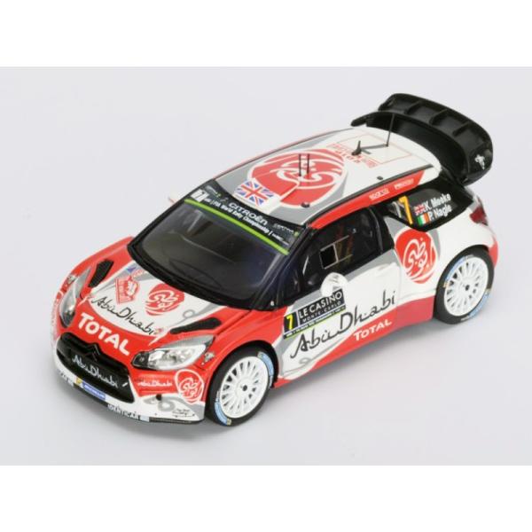 ■メーカー：Spark■スケール：1/43■商品名： Citroen DS3 WRC No.7 DNF Monte Carlo 2016　　　　　Abu Dhabi Total World Rally Team■ドライバー：Kris Mee...