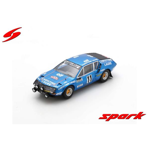 ■メーカー：Spark■スケール：1：43■商品名： Alpine A310 No.11 Rally Monte Carlo 1977■ドライバー： G. Frequelin / J. Delaval■品番：S5469■材質：レジン※当店の...