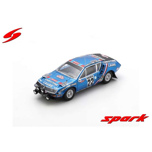 ■メーカー: Spark■スケール: 1：43■商品名: Alpine A310 No.22 Rally Monte Carlo 1976■ドライバー: J. Henry / M. Gelin■品番: S5471■材質: レジン※当店のSp...