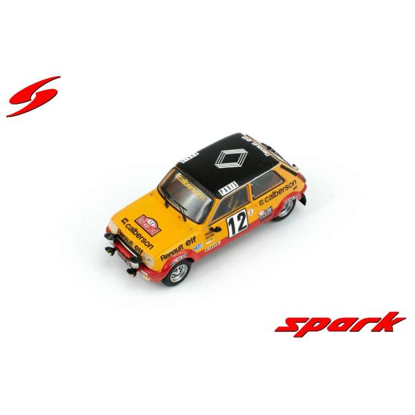 ■メーカー：Spark■スケール：1：43■商品名：Renault 5 Alpine Gr2 No.12 3rd Rally Monte Carlo 1978■ドライバー：Guy Frequelin / Jacques Delaval■品番...