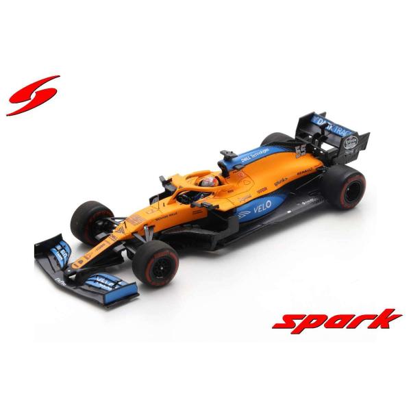 ■メーカー：Spark■スケール：1：43■商品名：MCLAREN MCL35 NO.55 　　　　　MCLAREN F1 TEAM BARCELONA TEST 2020■ドライバー：CARLOS SAINZ JR.■品番：S6463■材...