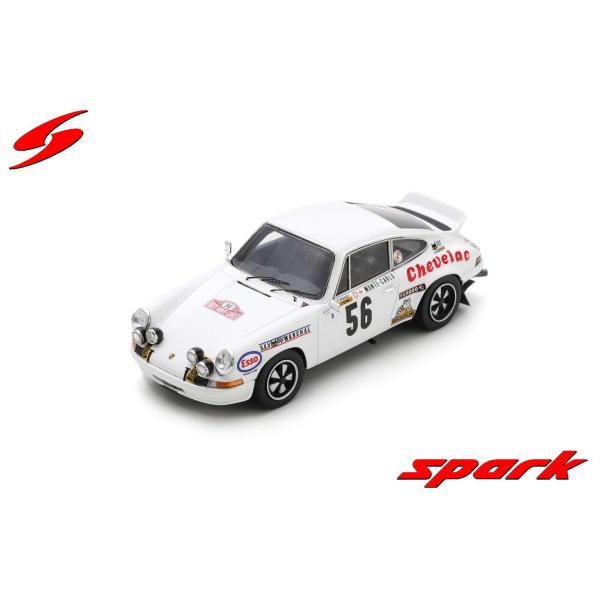 ■メーカー: Spark■スケール: 1：43■商品名: Porsche 911 Carrera RS No.56 7th Rally Monte Carlo 1975■ドライバー: J-P. Rouget / P. Chonez■品番: ...