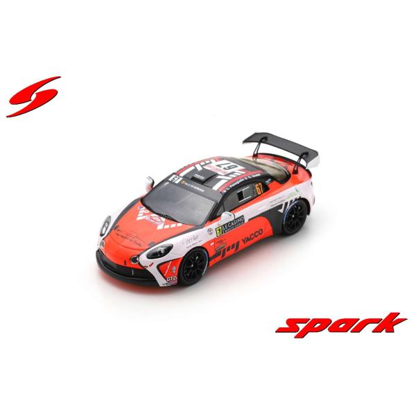 ■メーカー: スパーク■スケール: 1：43■商品名: Alpine A110 Rally RGT No.67 Chazel Technologie CourseWinner RGT Rally Monte Carlo 2023■ドライバー...