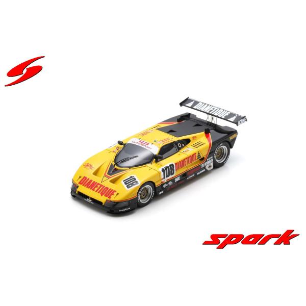 ■メーカー: Spark■スケール: 1：43■商品名: Spice SE 87 C No.108 17th 24H Le Mans 1989■ドライバー：P. de Henning / E. Clements / D. Wood■品番: ...