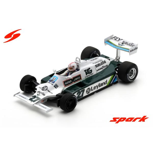 ■メーカー：Spark■スケール： 1:43■商品名：Williams FW07B No.27 Winner British GP 1980 ■ドライバー：Alan Jonesr■品番：S6992■材質：レジン※当店のSparkの製品は、全...