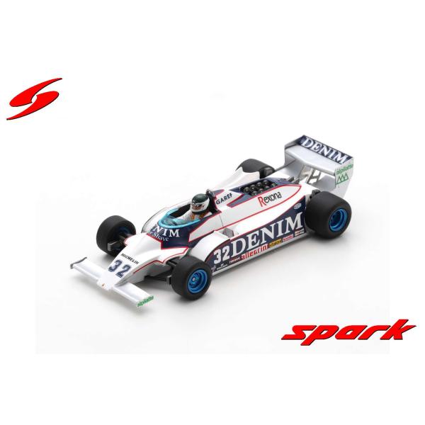 ■メーカー：Spark■スケール：1：43■商品名：Osella FA1B No.32 British GP 1981■ドライバー： Jean-Pierre Jarier■品番：S7250■材質：レジン※当店のSparkの製品は、全てフィル...
