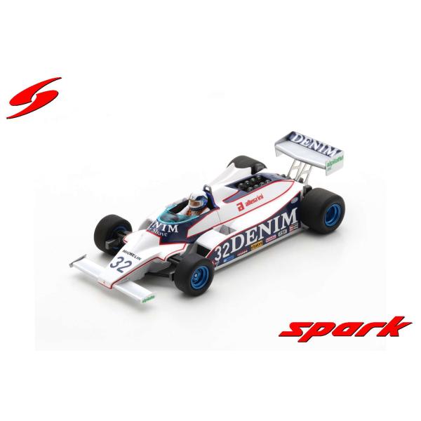 ■メーカー：Spark■スケール：1：43■商品名： Osella FA1B No.32 Belgian GP 1981■ドライバー：Beppe Gabbiani■品番：S7251■材質：レジン※当店のSparkの製品は、全てフィルム付きで...