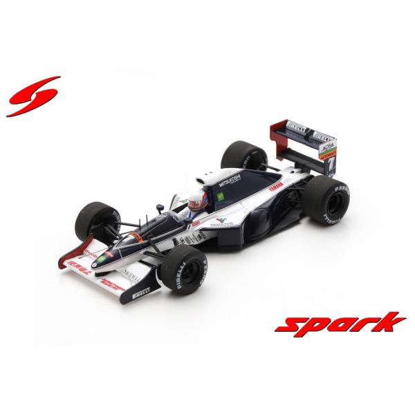 ■メーカー：Spark■スケール：1：43■商品名：Brabham BT60Y No.7 San Marino GP 1991■ドライバー：Martin Brundle■品番：S7440■材質：レジン※当店のSparkの製品は、全てフィルム...