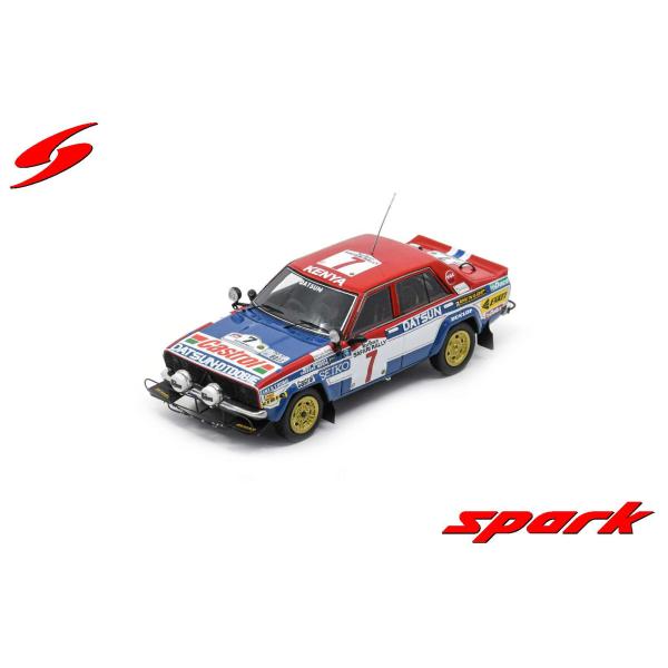 ■メーカー: スパーク■スケール: 1：43■商品名: Datsun Violet GT No.7 Winner Rally Safari 1981■ドライバー: S. Mehta / M. Doughty■品番: S7771■材質: レジ...