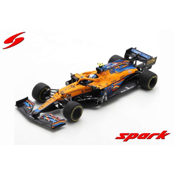 ■メーカー：Spark■スケール：1：43■商品名：McLaren MCL35M No.4 McLaren Abu Dhabi GP 2021■ドライバー：Lando Norris■品番：S7855■材質：レジン※当店のSparkの製品は、...