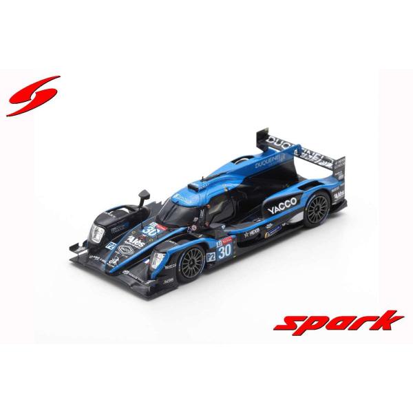 ■メーカー：Spark■スケール：1：43■商品名：ORECA 07 - GIBSON NO.30　　　　　DUQUEINE ENGINEERING 24H LE MANS 2019 ■ドライバー：N. JAMIN / P. RAGUES ...