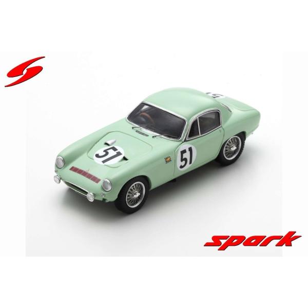 ■メーカー: Spark■スケール: 1：43■商品名: LOTUS ELITE #51 24H LE MANS 1961■ドライバー:C. ALLISON / M. MCKEE■品番: S8208■材質:レジン※当店のSparkの製品は、...