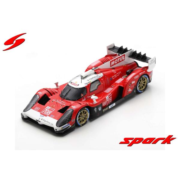 ■メーカー：Spark■スケール：1：43■商品名：Glickenhaus 007 LMH No.708 Glickenhaus Racing 4th 24H Le Mans 2021■ドライバー：L-F. Derani / F. Mail...