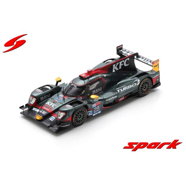 ■メーカー：Spark■スケール：1：43■商品名： Oreca 07 - Gibson No.28 JOTA 2nd LMP2 class 24H Le Mans 2021■ドライバー：S. Gelael / S. Vandoorne /...