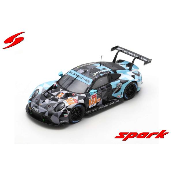 ■メーカー：Spark■スケール：1：43■商品名：Porsche 911 RSR-19 No.77 Dempsey-Proton Racing 24H Le Mans 2021■ドライバー：C. Ried / J. Evans / M. ...