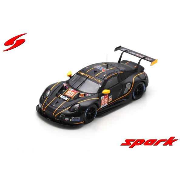 ■メーカー：Spark■スケール：1：43■商品名：Porsche 911 RSR-19 No.86 GR Racing 24H Le Mans 2021■ドライバー：M. Wainwright / B. Barker / T. Gambl...