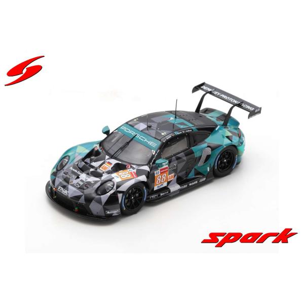 ■メーカー：Spark■スケール：1：43■商品名：Porsche 911 RSR-19 No.88 Dempsey-Proton Racing 1st Hyperpole LMGTE Am class 24H Le Mans 2021■ド...