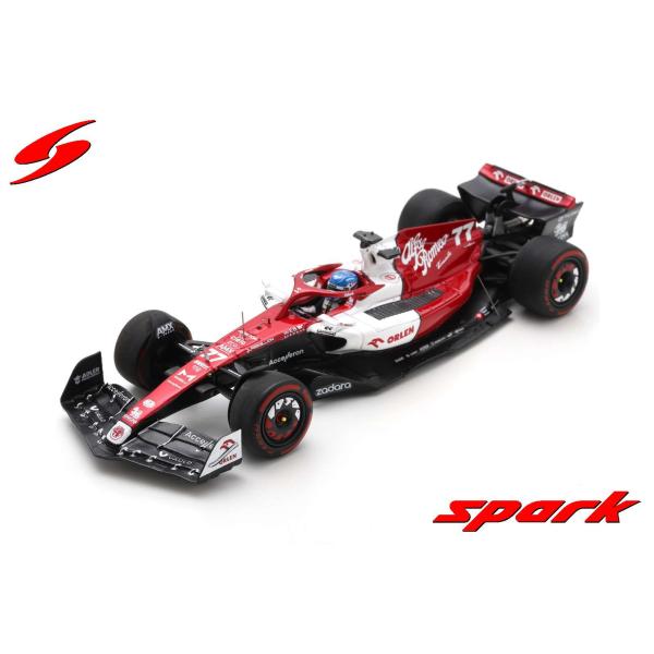 ■メーカー：Spark■スケール：1：43■商品名：Alfa Romeo F1 Team ORLEN C42 No.77 Alfa Romeo F1 Team ORLEN 6th Bahrain GP 2022■ドライバー：Valtteri...