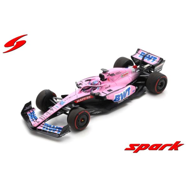■メーカー：Spark■スケール：1：43■商品名：Alpine A522 No.14 BWT Alpine F1 Team 9th Bahrain GP 2022■ドライバー：Fernando Alonso■品番：S8522■材質：レジン...
