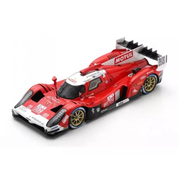 ■メーカー：Spark■スケール：1：43■商品名：Glickenhaus 007 LMH No.709 Glickenhaus Racing 3rd 24H Le Mans 2022■ドライバー：R. Briscoe / R. Westb...