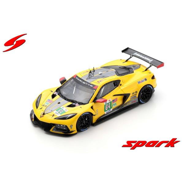 ■メーカー：Spark■スケール：1：43■商品名：Chevrolet Corvette C8.R No.64 Corvette Racing 24H Le Mans 2022■ドライバー：T. Milner / N. Tandy / A....