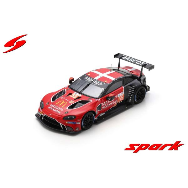 ■メーカー: Spark■スケール: 1：43■商品名: Aston Martin Vantage AMR No.55 GMB MOTORSPORTLe Mans 24H 2023■ドライバー：G. Dahlmann Birch / M. ...