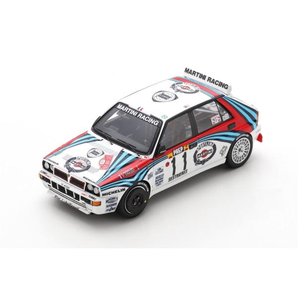 ■メーカー: スパーク■スケール: 1：43■商品名: Lancia Delta HF Integrale No.11 5th Monte Carlo Rally 1992■ドライバー： Philippe Bugalski / Denis ...