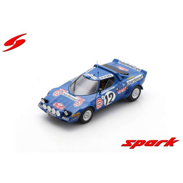 ■メーカー: Spark■スケール: 1：43■商品名: Lancia Stratos HF No.12 3rd Rally Monte Carlo 1976■ドライバー: B. Darniche / A. Mahe■品番: S9084■材...