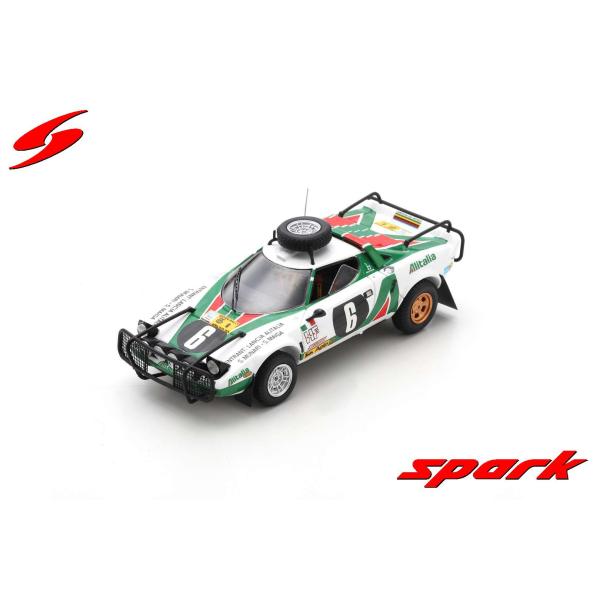 ■メーカー: Spark■スケール: 1：43■商品名: Lancia Stratos HF No.6 Safari Rally 1976■ドライバー: S. Munari / S. Maiga■品番: S9086■材質: レジン※当店のS...