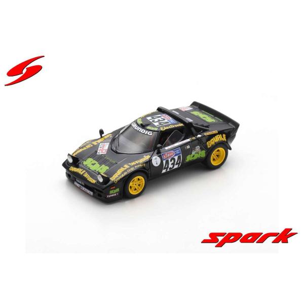 ■メーカー：Spark■スケール：1：43■商品名： Lancia Stratos HF No.434 Tour de france 1976■ドライバー： B.Saby■品番：S9088■材質：レジン※当店のSparkの製品は、全てフィル...