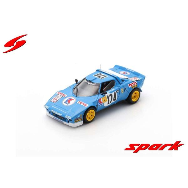 ■メーカー: Spark■スケール: 1：43■商品名: Lancia Stratos No.174 Winner Tour de France 1977■ドライバー：B. Darniche / A. Mahe■品番: S9097■材質:レ...