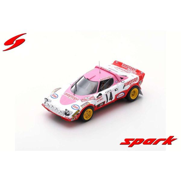 ■メーカー: Spark■スケール: 1：43■商品名: Lancia Stratos No.14 Winner Coupes des Dames Monte Carlo 1977■ドライバー：C. Dacremont / C. Galli...