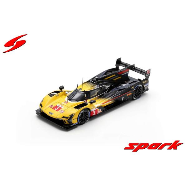 ■メーカー：Spark■スケール： 1:43■商品名：Cadillac V-Series.R No.3 CADILLAC RACINGLe Mans 24H 2024■ドライバー：S. Bourdais / R. van der Zande...