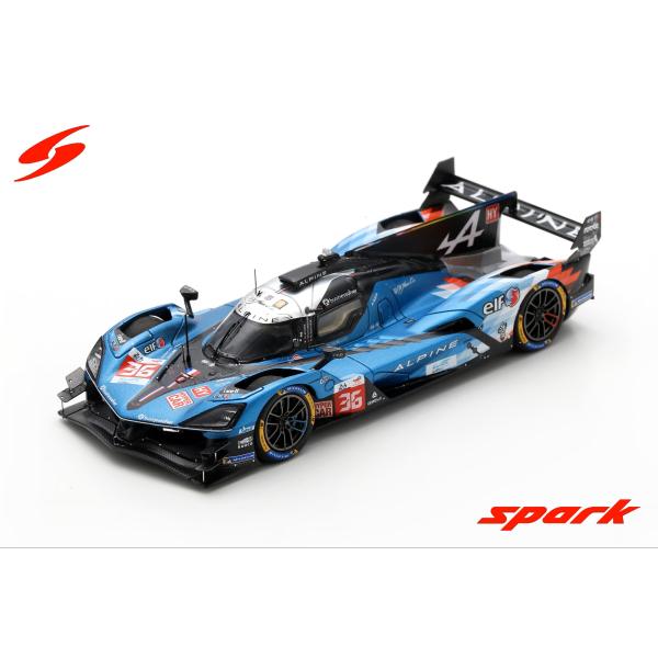 ■メーカー：Spark■スケール： 1:43■商品名：Alpine A424 No.36 ALPINE ENDURANCE TEAM Le Mans 24H 2024■ドライバー： N. Lapierre / M. Vaxiviere / ...