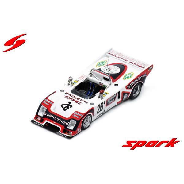 ■メーカー：Spark■スケール：1：43■商品名：Chevron B36 No.26 6th 24H Le Mans 1977■ドライバー：M. Pignard / A. Dufrene / J. Henry■品番：S9410■材質：レジ...