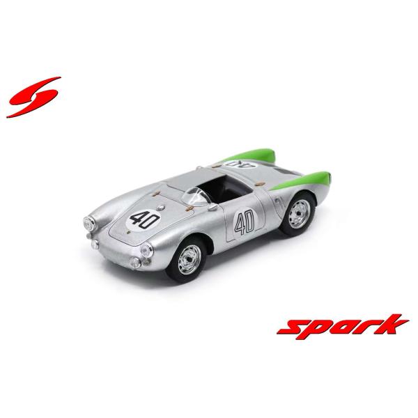 ■メーカー: Spark■スケール: 1：43■商品名: Porsche 550 No.40 24H Le Mans 1954■ドライバー：R. von Frankenberg / H. 'Helm' Glockler■品番: S9709■...