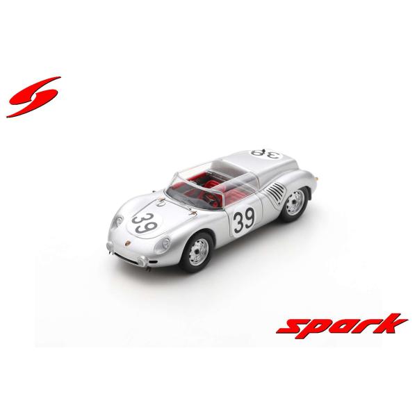 ■メーカー：Spark■スケール：1：43■商品名：Porsche RS60 No.39 11th 24H Le Mans 1960■ドライバー：E. Barth / W. Seidel■品番：S9727■材質：レジン※当店のSparkの製...